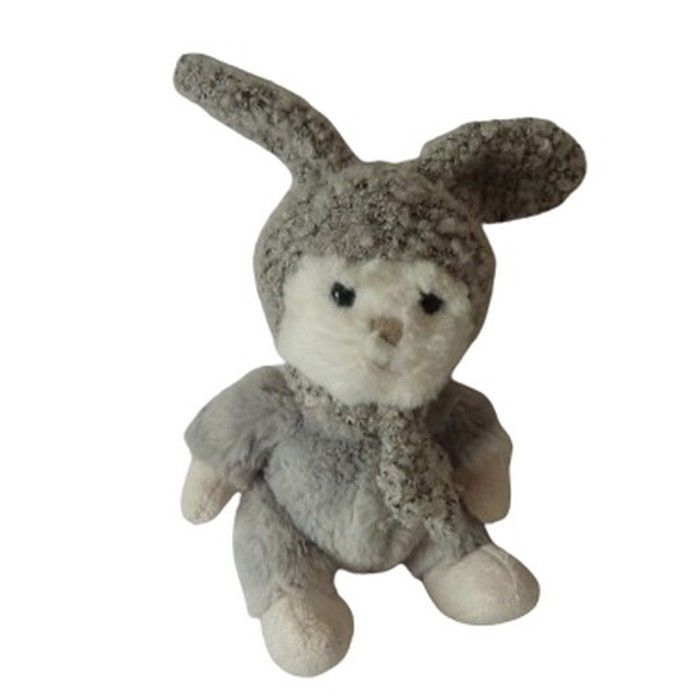 Doudou peluche ours deguise en lapin 20 cm CN Bukowski - Cdiscount Puériculture & Eveil bébé