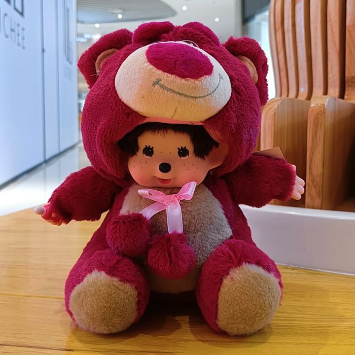 Peluche Lotso Peluche Monchhichi,Jouets pour Noël et Cadeaux d ...