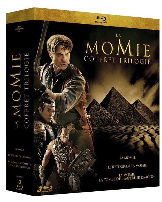 Blu-ray film Universal pictures La Momie L'intégrale Blu-ray ...