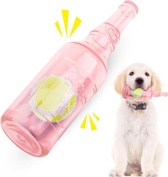 EPODA Jouet pour Chien eouteille de Caoutchouc, Jouets Interactif à Qui ...