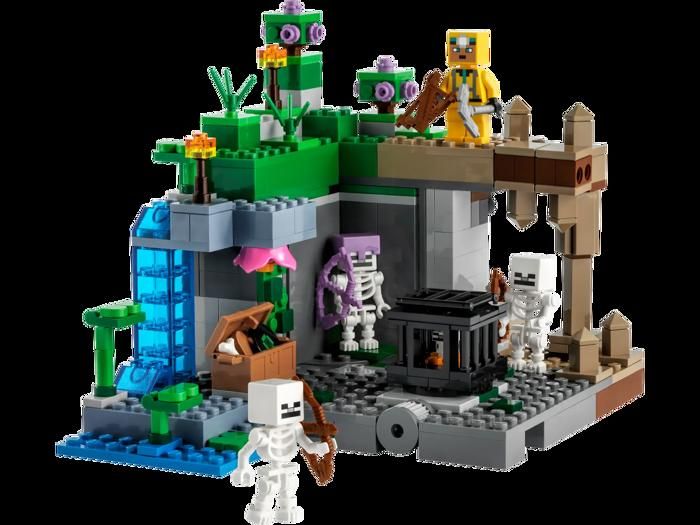 LEGO minecraft 21189 Le donjon du squelette Idée Cadeau,Maquette ...