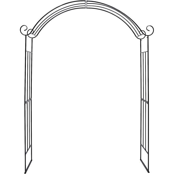 Arche de roses en métal pour décoration de jardin - Décoration de ...