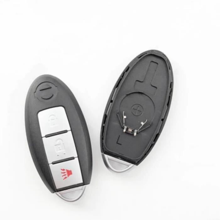 C-2-Coque de clé télécommande à 2-3-4 boutons, Pour Nissan Qashqai Juke ...