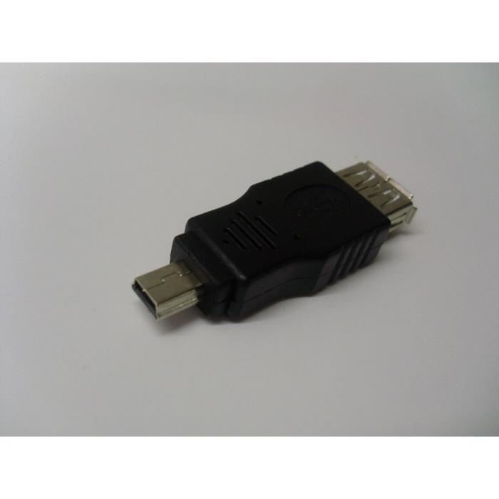 Adaptateur USB femelle/micro 5 broches - Cdiscount Informatique