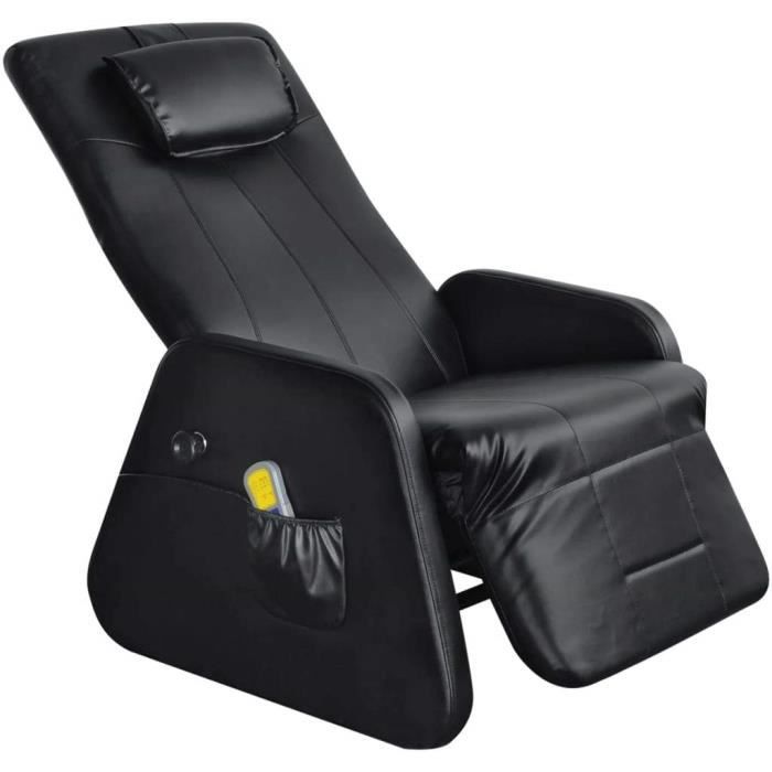 Fauteuil De Massage Confort Relaxant Massant Détente électrique Cuir