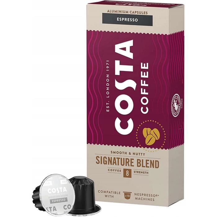 Capsules Costa Coffee Signature Blend, compatibles avec ESPRESSO 50 ...