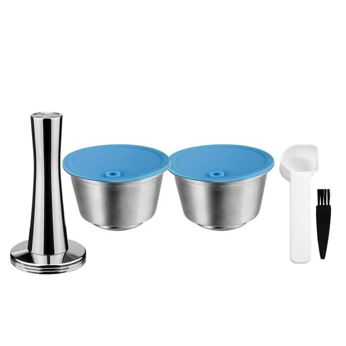 (2c1t)Capsules de Café Réutilisables pour Dolce Gusto, Dosette ...