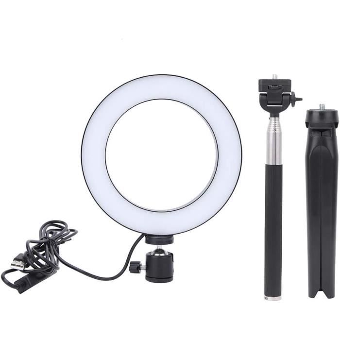 6'' Mini Led Ring Light,Usb Photograph Selfie Ring Light Fill Light ...