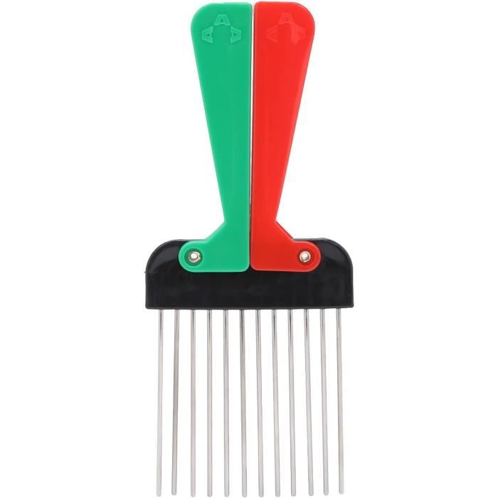 Pic À Cheveux, Peigne En Métal Pour Salon De Coiffure Portable Peigne ...