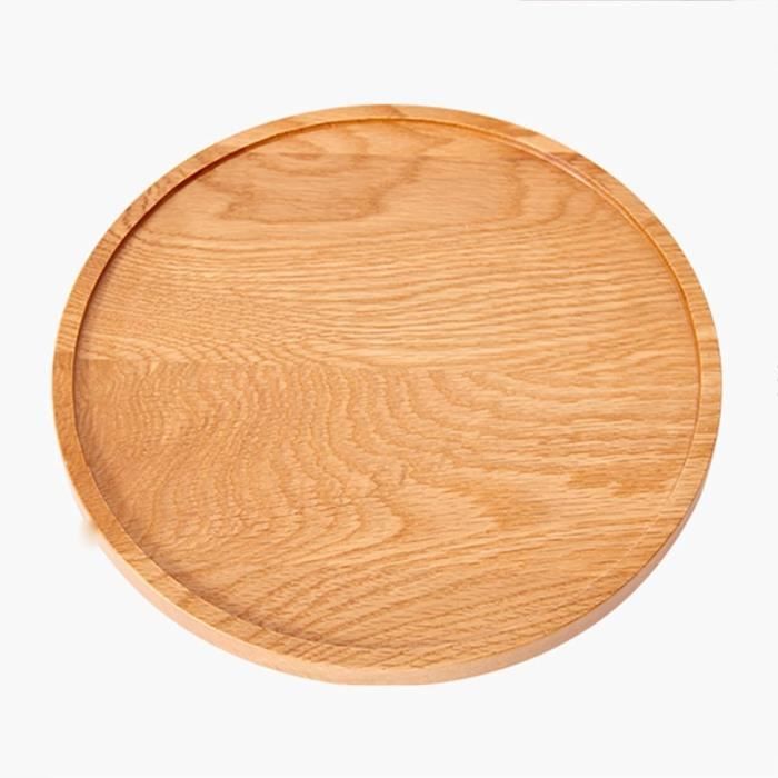 Organiseur Lazy Susan En Bois Pour Table Ronde, Plateau Tournant Pour ...