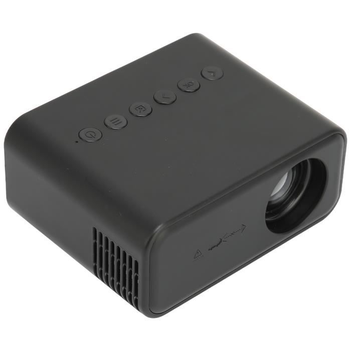 Projecteur vidéo portable DILWE - 400 lumens - 1080P - 60 pouces - Noir ...