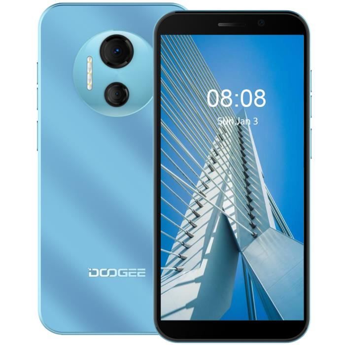 Smartphone DOOGEE X97 3Go 16Go Android 12 Écran 6.0 Pouces Caméra 8MP ...