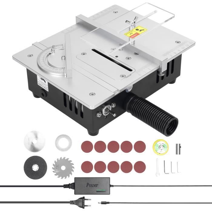 Mini scie à table multifonctionnelle scies de bureau électriques petit ...