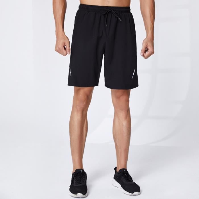 Short de Sport Homme Stretch Jogging Running Taille Elastiquée Séchage ...