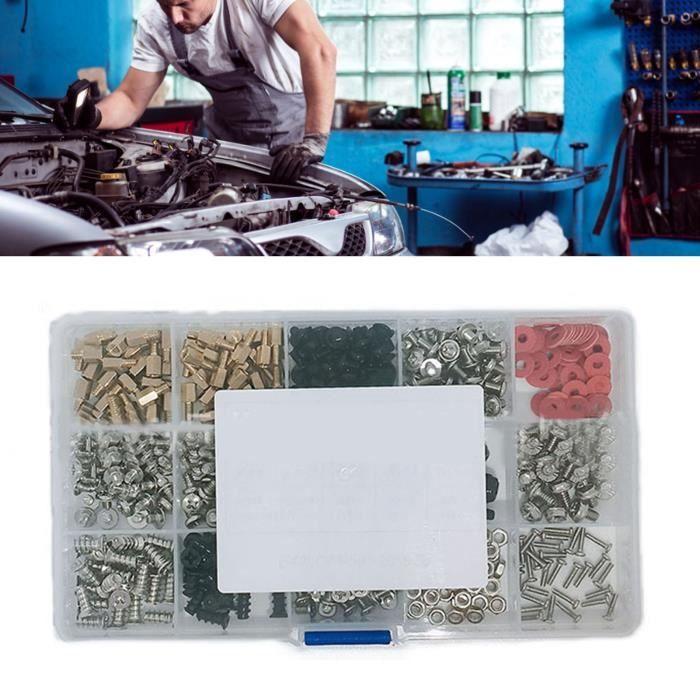 Jeu de vis d'ordinateur - OMABETA - Assortiment de vis - 502 pièces - Acier au carbone ...