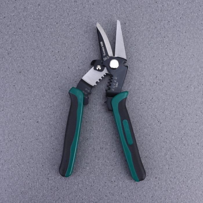 1 Pc pince à dénuder à sertir à fil matériel outil à coupante pour ...