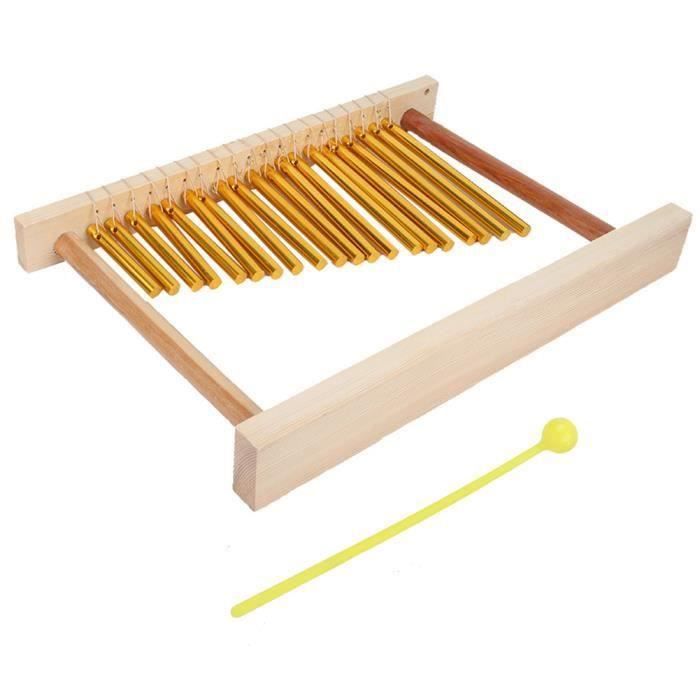 Carillon Éolien 20 Tons ROKOO - Instrument de Percussion en Bois Massif ...