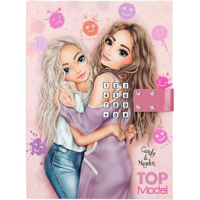 Depesche 12421 TOPModel Happy Together-Journal Intime avec Code chiffré ...
