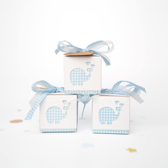 Stella Design Bonbonnières à dragées pour baptêmes-Anniversaires, 48 ...