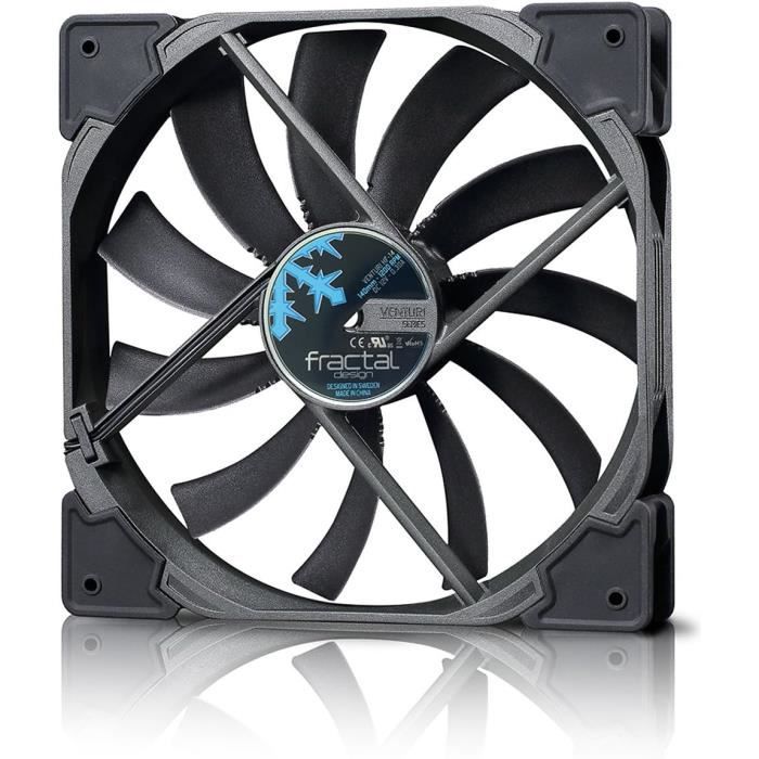Venturi Hf-14 Noir - Fan D'Ordinateur - Optimisé Pour Un Débit D'Air ...