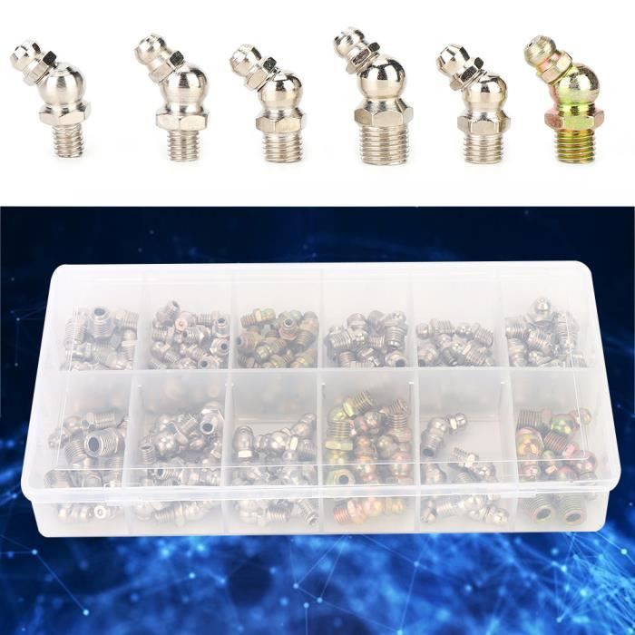 Graisseur droit Mamelon de graissage, graisseur de 45 degrés, type ...