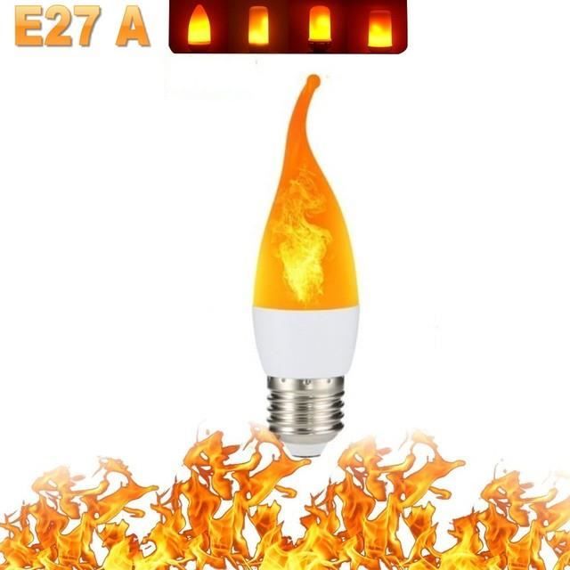 Ampoule Effet Feu De Chemine