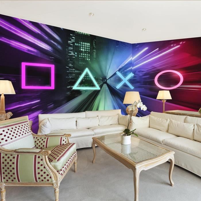 Papier peint intissé Console Gamers Laine - Fabriqué en Allemagne ...