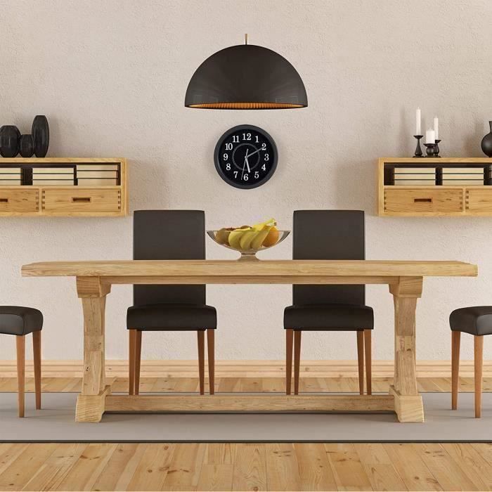 Horloge murale ronde, 20 cm, Petite pendule à accrocher au mur, design ...