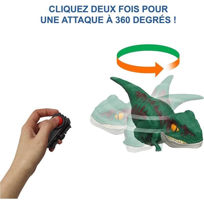 Jouet - MATTEL - Jurassic World Dominion Uncaged - Vélociraptor vert ...