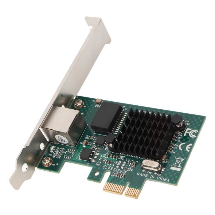 Carte réseau - SHIPENOPHY - PCIe X1 - Ethernet Gigabit - Prise en ...