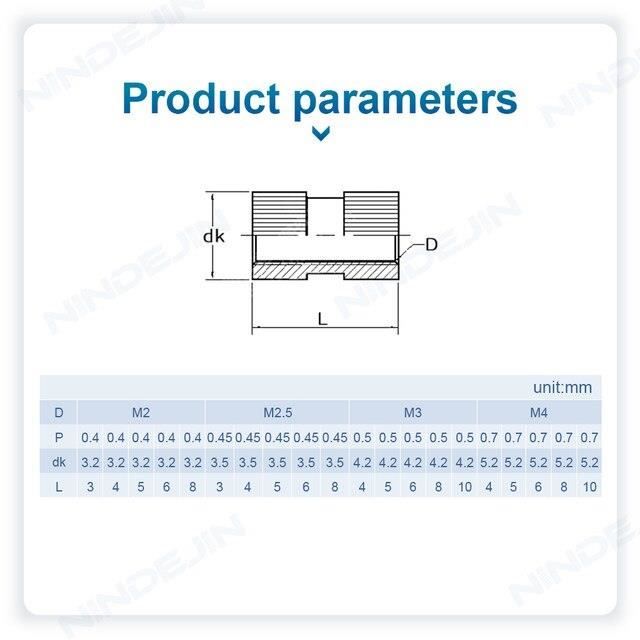 ECROU,M3 M4.5 Kit--Kit'assortiment'écrous moletés, filetage femelle ...