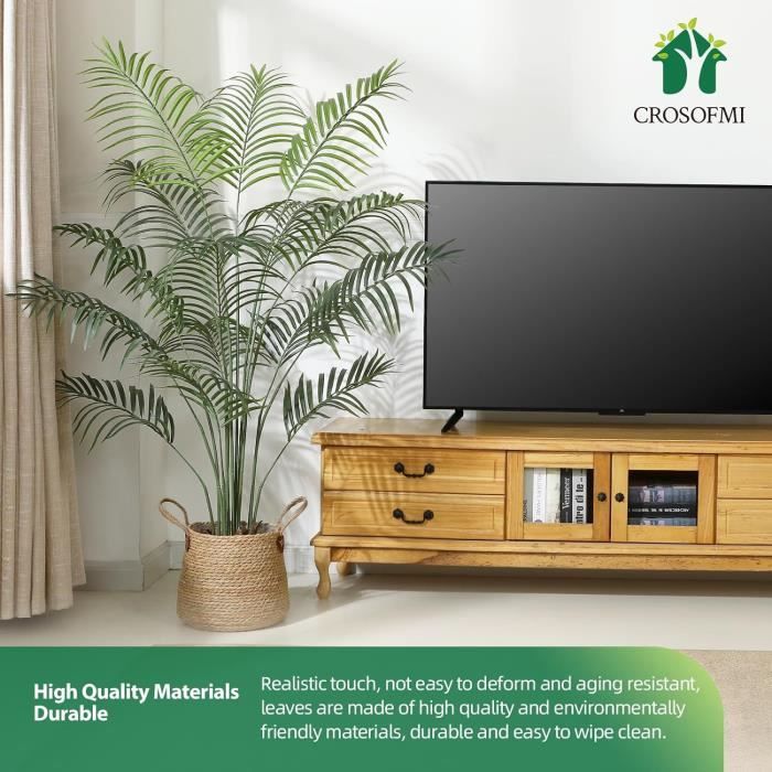 CROSOFMI – Palmier d'areca Artificiel, Plante Artificielle pour ...