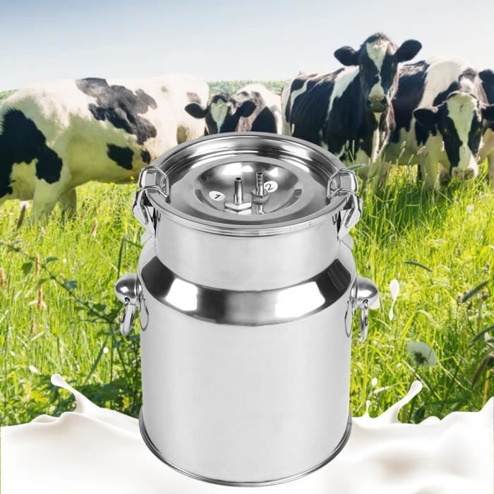 SALALIS Machine À Traire Électrique Pour Vache Caprine 100-240V 5L Avec ...