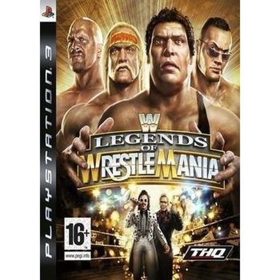 WWE Legends of WrestleMania / Jeu console PS3 - Cdiscount Jeux vidéo