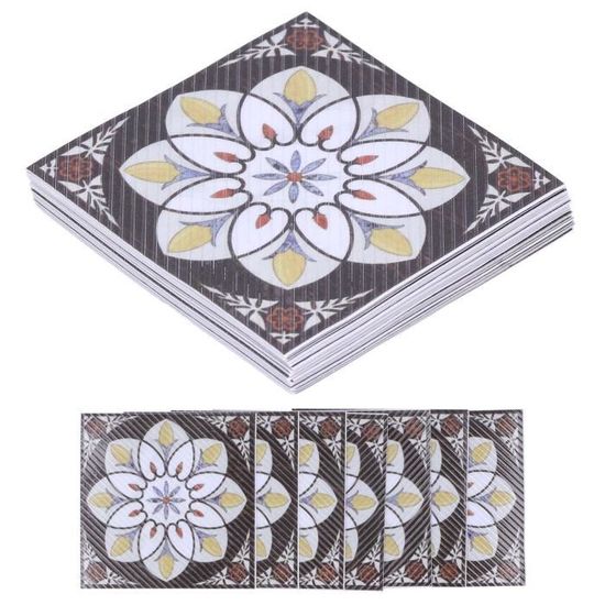 Sticker diagonale de tuile Autocollant Diagonal, Stickers Muraux ...