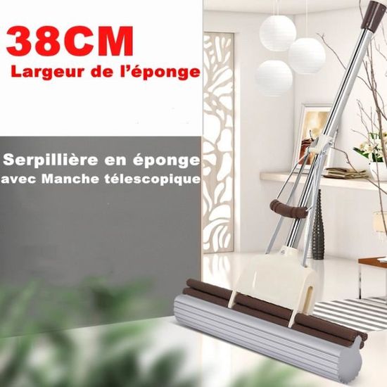 Balai serpillère Balai éponge Balai Serpillère Absorbant, Serpillere ...