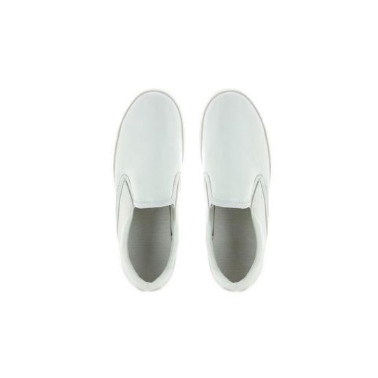 Baskets à enfiler en PU - Femme Blanc - Cdiscount Chaussures