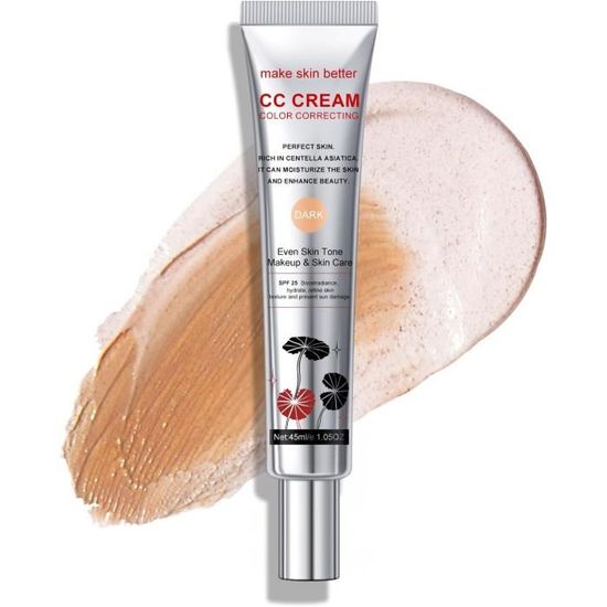Color Correcting Cc Cream, Dark, Full Coverage Foundation Mit Spf 25 ...