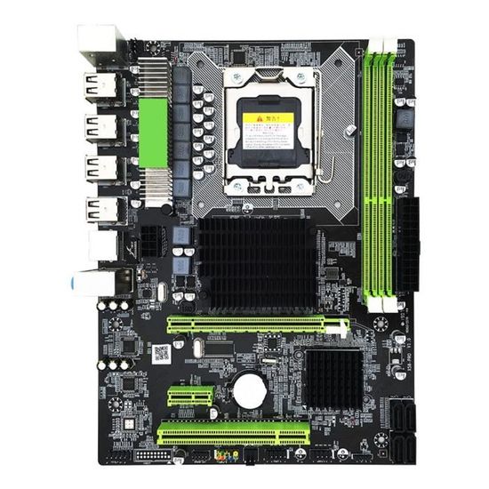X58 PRO Carte MèRe LGA 1366 DDR3 DIMM PCIE X16 8 Interface USB la Carte ...