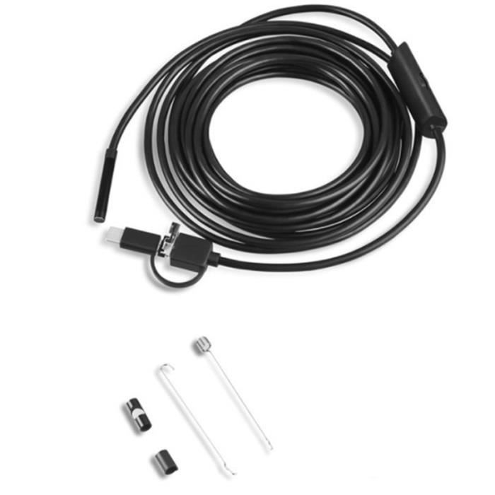 Ou - Mini Endoscope USB type c de 5.5Mm, câble rigide de 2M, caméra ...