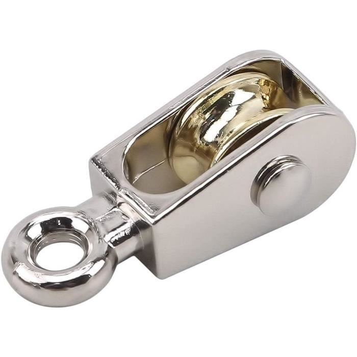 Mini Poulie Double Simple Poulie Métallique Poulie Fixe Roue De Levage ...