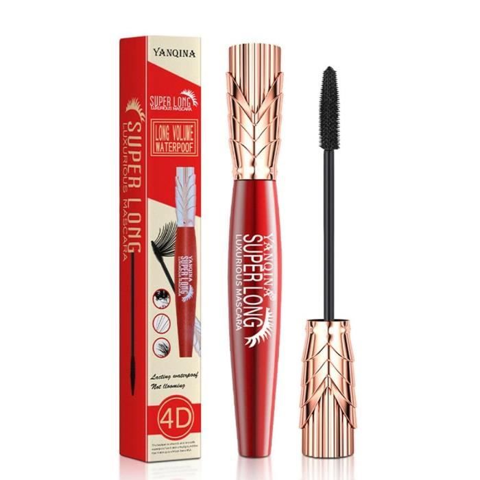 Mascara Waterproof et Anti-Transpiration 4D Yanquina - Longue Tenue ...