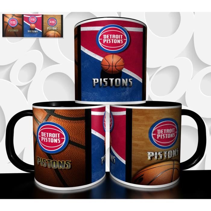 MUG personnalisé Tasse à café - NBA DETROIT PISTONS Réf 1262 ...