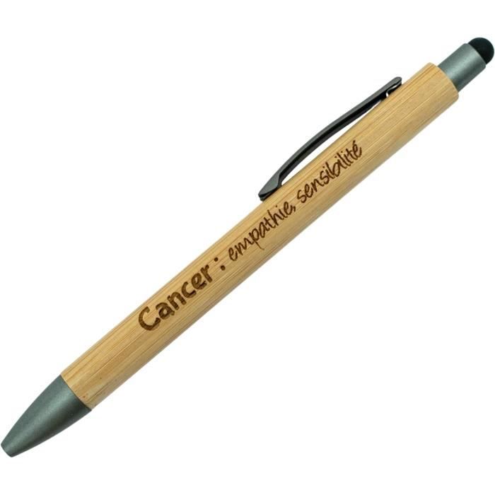 Stylo Bambou Tactile Signe Astrologique - Stylo Personnalisé Original ...