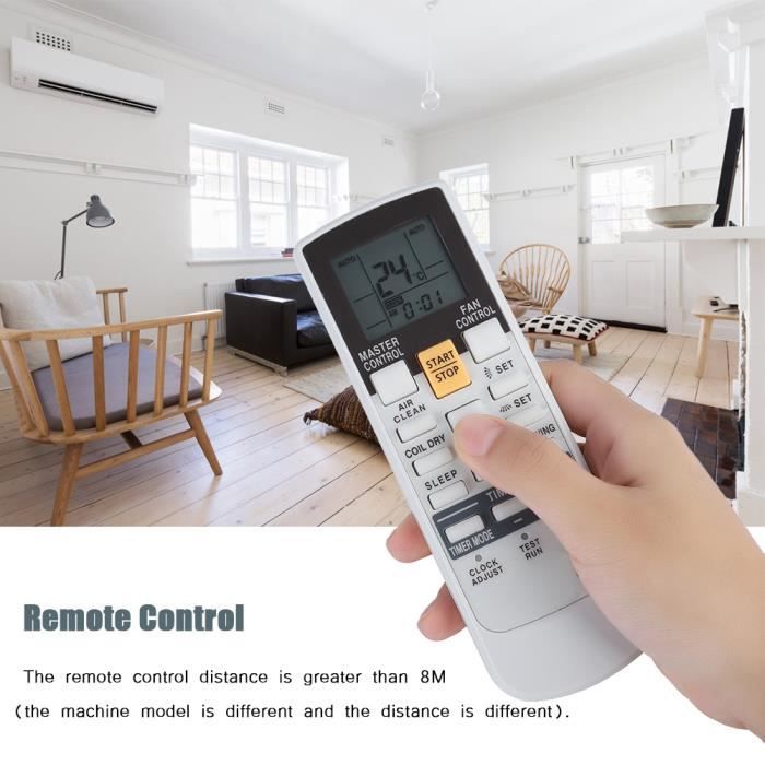 Cikonielf Télécommande AR-RY12 AR-RY13 Air Conditioning Remote Control ...