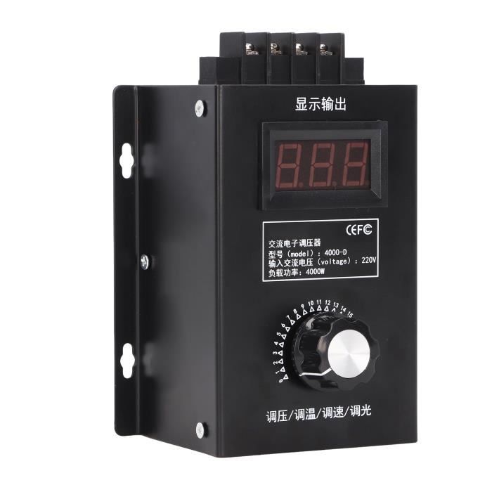 Cikonielf Régulateur de tension numérique Régulateur de tension à ...