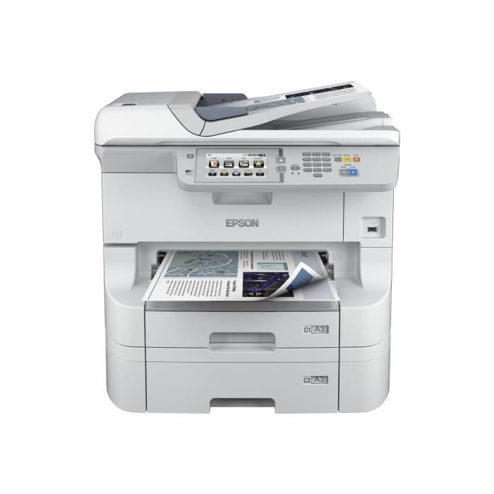 Epson WorkForce Pro WF-8590 DTWFC Imprimante multifonctions couleur jet ...