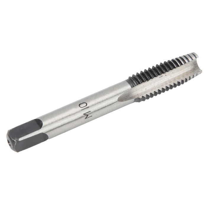 FDIT Taraud À Vis Tarauds Métriques 10 Pièces en Acier Au Carbone M10 pour Bricolage Taraudage ...