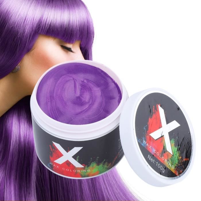 Garosa Cire à Cheveux Jetable Cire Colorant de Cheveux Coiffure Jetable ...