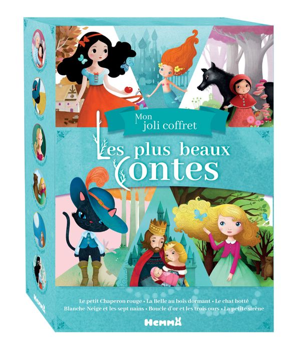 Coffret bibliothèque des contes classiques - Mon joli coffret - Les ...